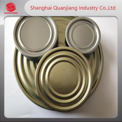 China 99mm 401# Tinplate Bottom Lids for Food Packaging Cans Normal Tinned Round Bottle End 0.19-0.22mm for sale