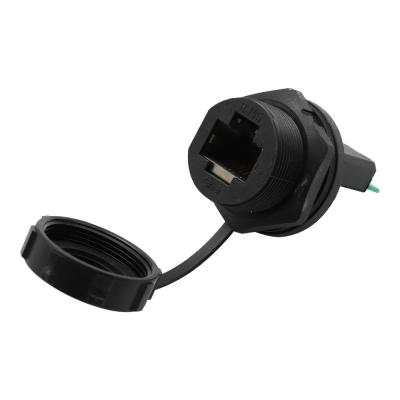 China Custom Communication Cable Connectors Type C JST Cat5 Female Rj45 Mount for sale