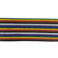 China Multi Conductor Flat Wire Cables UL1007 , 24 Awg Ribbon Cable For Communication for sale