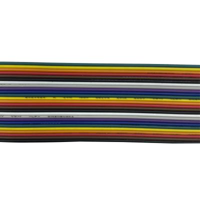 China Multi Conductor Flat Wire Cables UL1007 , 24 Awg Ribbon Cable For Communication for sale