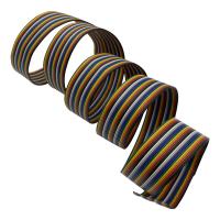 China 50m Length FEP Flat Ribbon Cables 0.6mm Insulation Thickness for sale
