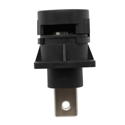 China Black High Voltage DC Connector 100A 1000 Volt For solar energy storage for sale