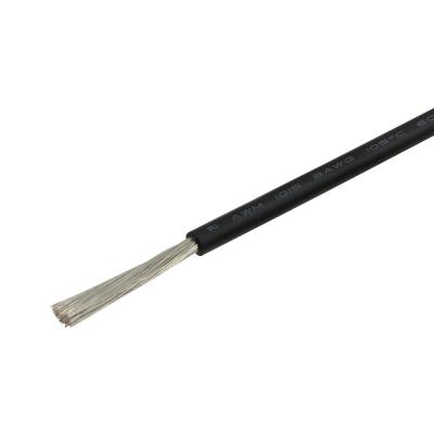 China 2AWG Hookup Single Core Automotive Cable Wire UL1015 Black Color for sale