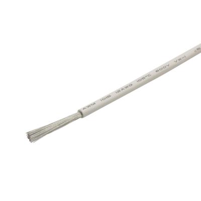 China 600V PVC Insulated Single Conductor Wire 0.015 Inch Jacket Thickness for sale