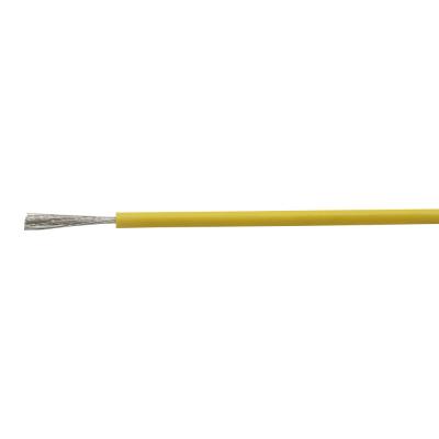 China Yellow Color Single Conductor Wire PVC Jacket Multifunctional for sale