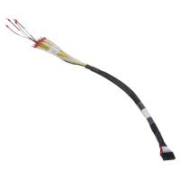 China Braided Mylar Flat Wiring Harness Cables With 16 Connectors OEM for sale