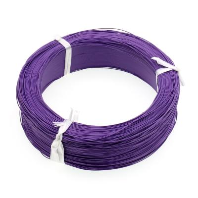 China UL1571 80℃ 30V Purple Tinned or Bare Copper Hookup Wire for sale