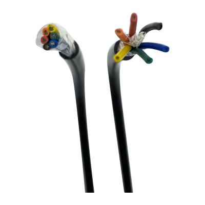 China UL2517 2C 4C 6C Black PVC Jacket Stranded Copper AWM Cable for sale