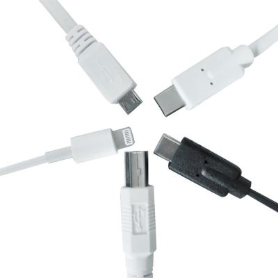 China Charge USB Type C Data Cable For Android And IOS Devices 5V Voltage 2.4A Current for sale
