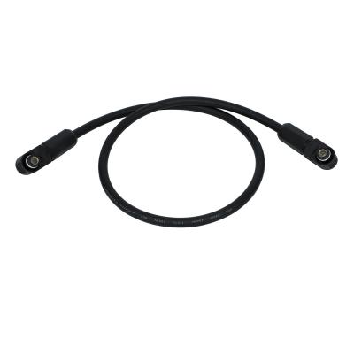 China Black And Red Copper Solar Connector Cable With MC4 Connector Battery Cable Assembly Solar Wire Harness For Power Backup for sale