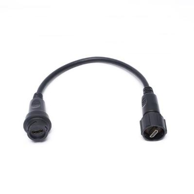 China Gold Plated Male / Female Plastic Cable Connectors 250V Voltage Rating -40.C To 85.C Operating Temperature for sale