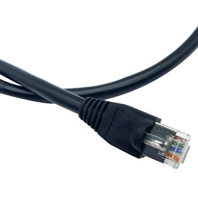 China 1GHz Shielded Ethernet Cable Assembly With PVC Jacket For 10Gbps Data Transfer for sale