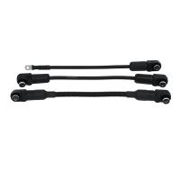 China Copper Round Cross Section TPE Jacket Solar Cable Assembly With Black / Red MC4 Connector for sale