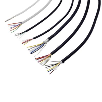China 24 Conductor PVC Multi Conductor Cable Silver Plated Copper Jacket For Temperature Applications for sale