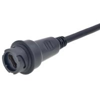 China 2.5cm Surface Mount RJ45 Male / Female Cable Connectors for sale