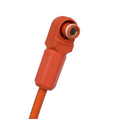 China Reliable Black PV Solar Power Cable Electrical Assembly with Round Copper Wire Core and TPE Jacket for sale