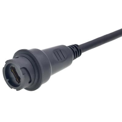 China 8-Pin Gold Plated Plastic Communication Cable Connectors Communication Cables for sale