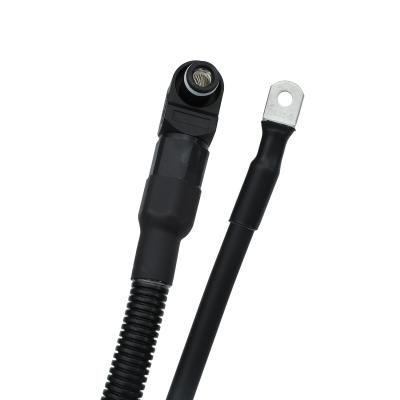 China Black/Red Round TPE Jackets Copper MC4 Solar Power Cable Solar Panel Color for sale