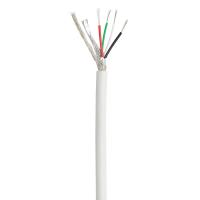 China 300V Fire Rated Power Cable  / Shielding  2-24 AWG Copper Conductor Foil Braid Shielded for sale
