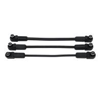 China 100A Black / Orange / Red PVC Insulated Male / Female Energy Storage Connectors For 2.5-95mm2 Wire for sale