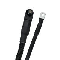 China 100A Black / Orange / Red PVC Insulated Male / Female Energy Storage Connectors For 2.5-95mm2 Wire for sale