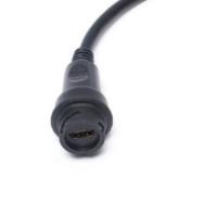 China 1.5cm Wide RJ45 Communication Cable Connector Male / Female 2.5cm Length Through Hole Termination for sale