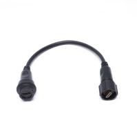 China 1.5cm Wide RJ45 Communication Cable Connector Male / Female 2.5cm Length Through Hole Termination for sale