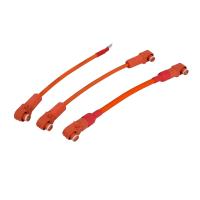 China 100A 48V Lithium Battery Connectors With -40℃-125℃ Temperature Range And Male / Female Contact for sale