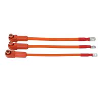 China 1000V Black/Orange/Red Male/Female Energy Storage Quick Release Connector 100A 120A for sale