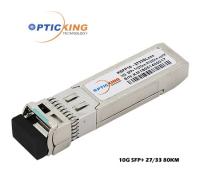 China 80km 10G Bidi SFP+ Optical Transceiver / Module For Wireless Network for sale