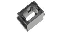 China MPO Simplex Adaptor Without Flange PEI Material Insertion Loss Less than 0.5db for sale