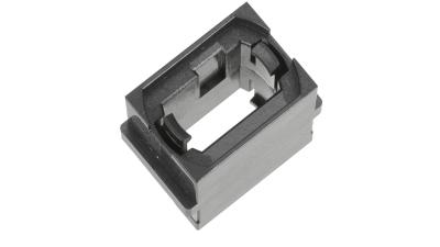 China MPO Simplex Adaptor Without Flange PEI Material Insertion Loss Less than 0.5db for sale