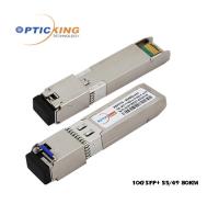 China OEM 1550nm/1490nm 10G SFP+ BIDI 80KM SFP+ Transceiver Module for sale