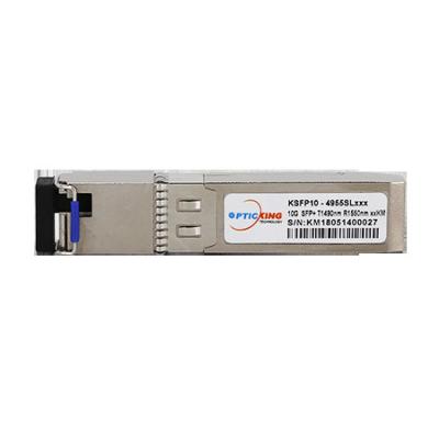 China Tx1490nm/Rx1550nm Tx1550nm/Rx1490nm 10G SFP+ Bidi 80km for sale