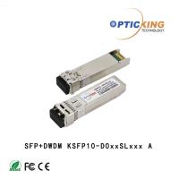 China DWDM Duplex LC 10G SFP+ Transceiver SMF 40km Optical Module for sale