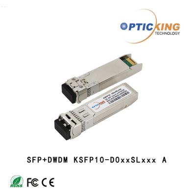 China DWDM Duplex LC 10G SFP+ Transceiver SMF 40km Optical Module for sale