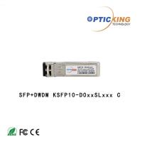 China DWDM 80KM Duplex LC 10G SFP+ Transceiver DDM Optical Module for sale