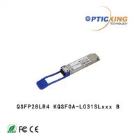 China Data Center 100G QSFP28 LR4 1310nm 10km LC Module LR4 100G for sale