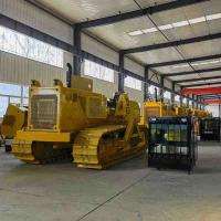 China 90 Ton Tracked Hydraulic Side Arm Pipelayer HGY90 for Pipeline Laying for sale