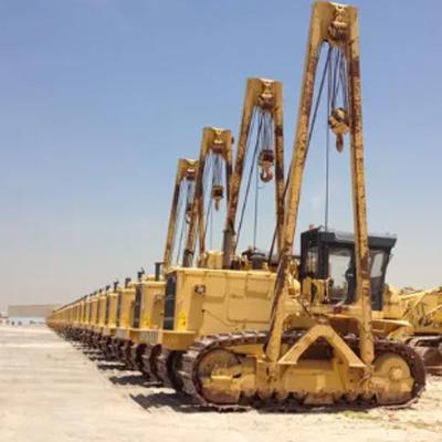 China 45T 70T Excavator Pipe Layer Construction Hydraulic System Pipelayer 6000mm Boom for sale