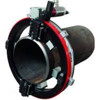 China Automatic Magnetic Pipe Cutting Machine 32-44 inch Pneumatic Pipe Beveler HGK1118P for sale