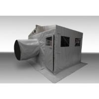 China Fire Retardant Welding Tent Pipeline Welding Canopy Steel Structure for sale