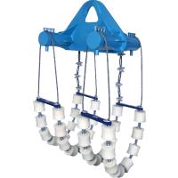 China 610mm Pipe Lifting And Lowering Equipment Roller Cradle Pipeline Construction for sale