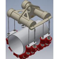 China 1524mm 55T Pipe Roller Cradle HGRC4860 Pipeline Construction for sale