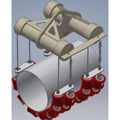 China 1524mm 55T Pipe Roller Cradle HGRC4860 Pipeline Construction for sale