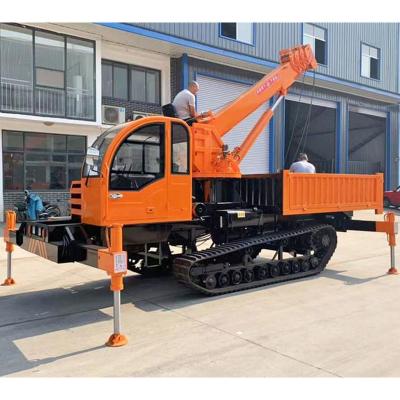 China Orange 6.6Kw Tracked Mini Loader Slip Steering Gear Cummins Engine for sale