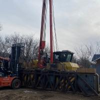 China Construction 70T Pipeline Machines Side Arm Pipelayer Crane Yellow for sale