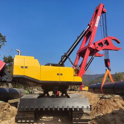 China Full Hydraulic Side Boom Pipelayer Crane 20 Tons 45 Tons HGY Series for Pipeline Construction for sale