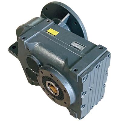 China 300N.M Parallel Shaft Helical Gear Reducer HT250 For Metal Recycling Production Line for sale