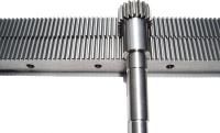 China 800N.M To 100000N.M Worm Gear Rack 14rpm To 280rpm for sale